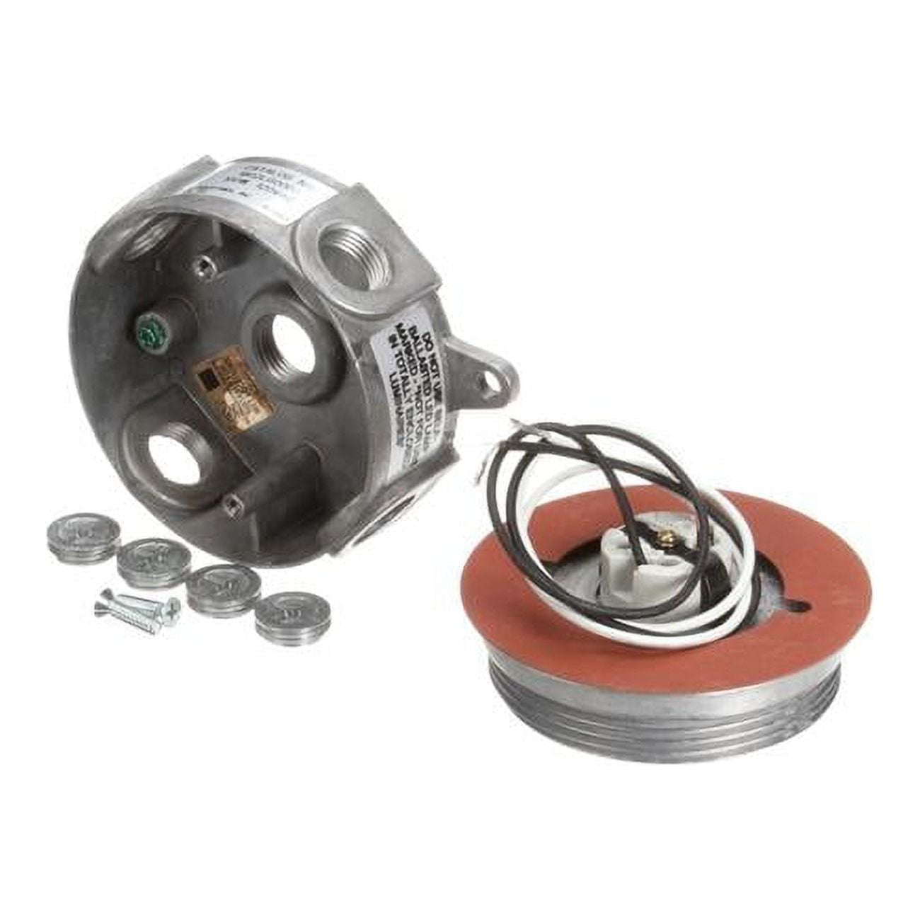 Kason 1802-000003 120V 100W Junction Box with Light Socket - Walmart.com