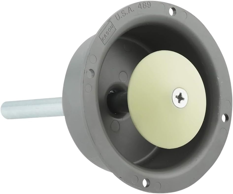 Kason 489 Narrow Recessed Inside Release Handle, 1-11/16" Plunger Push ...