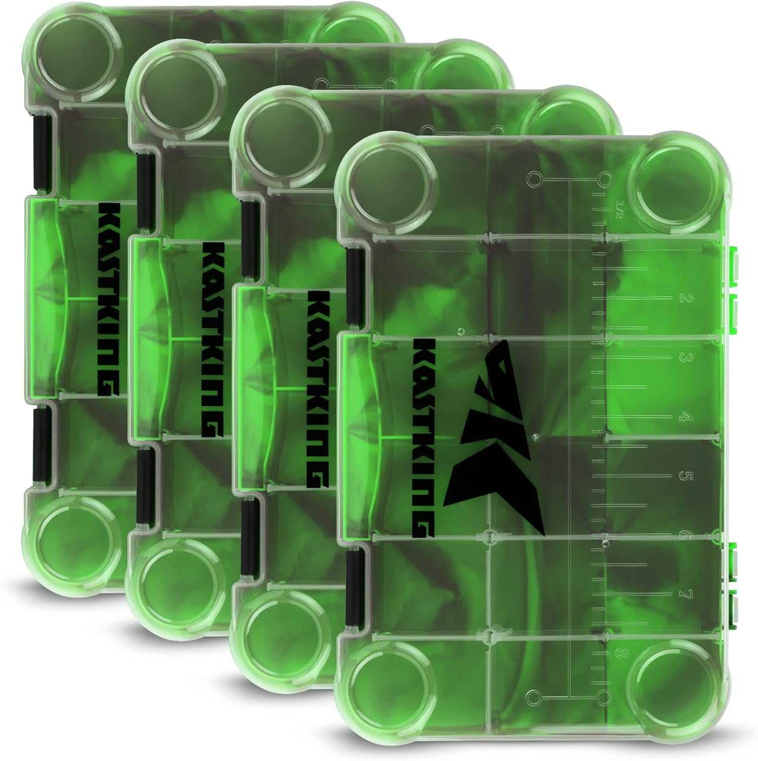 KastKing Bait Vault Camouflage Tackle Box, Plastic Tackle Trays ...