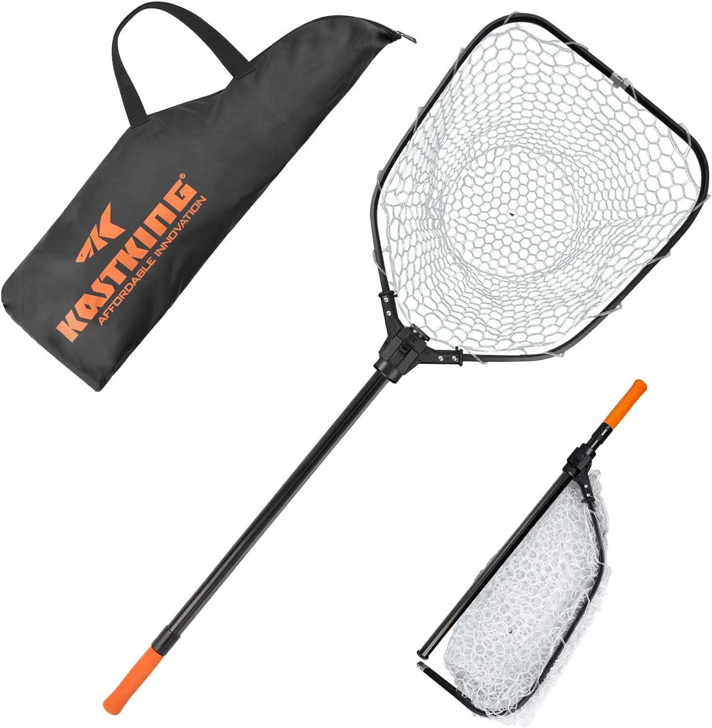 KastKing Brutus Fishing Net, Foldable Extendable Fish Landing Net ...