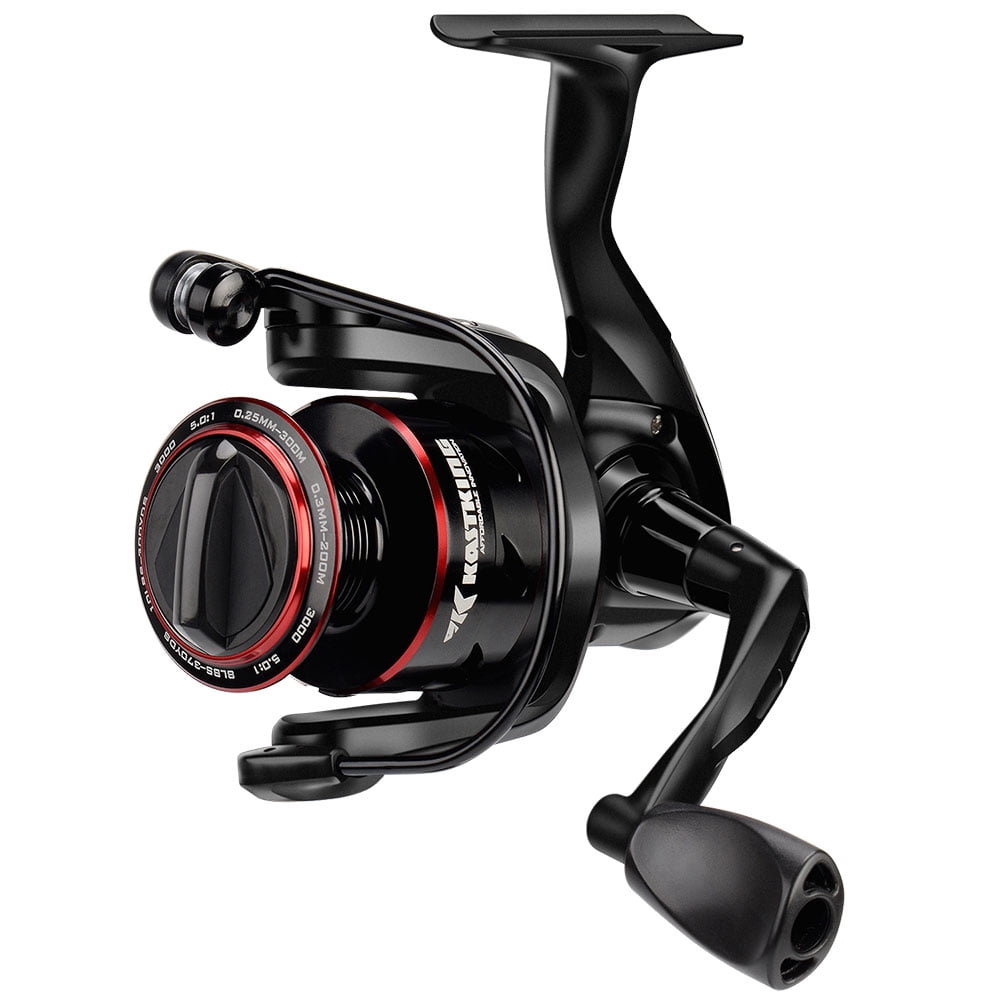 KastKing 5000 Spinning Reel CNC Aluminum Spool 5.2:1 Gear Ratio 4+1 ...