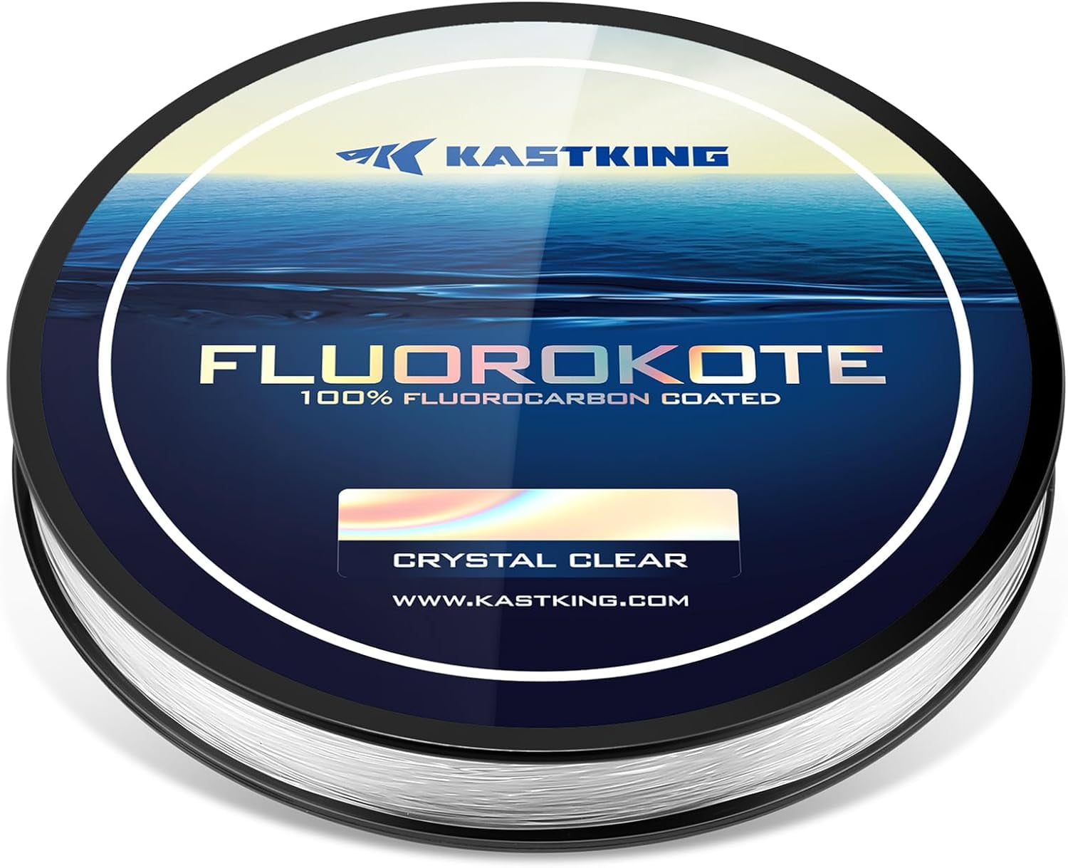 KastKing Fluorokote 100% Fluorocarbon Coated Fishing Line, Fluorocarbon ...