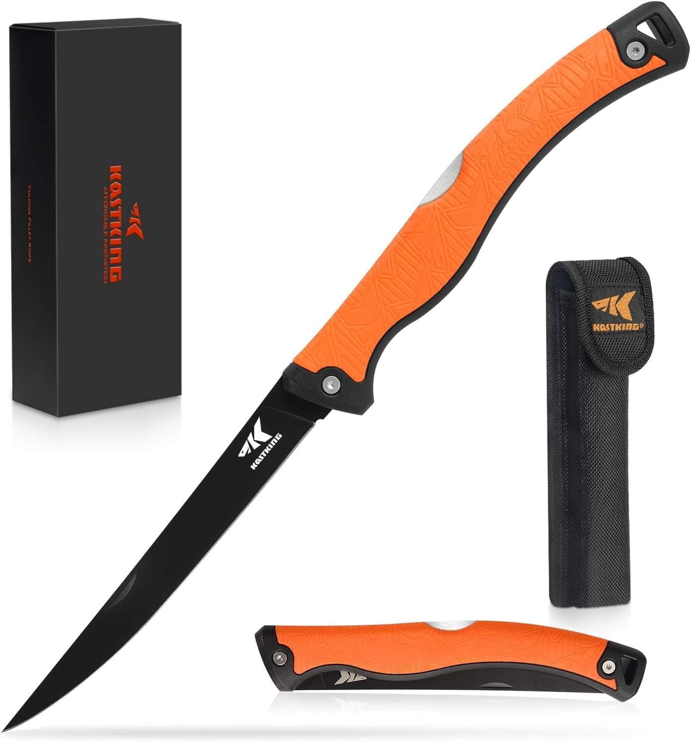 KastKing, Folding Fillet Knife, G4116 German Stainless-Steel Blade ...