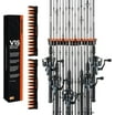 Vac Rac Pro Combi Magnetic Base T Bar Design Rod Rack Holds Up To 8 ...