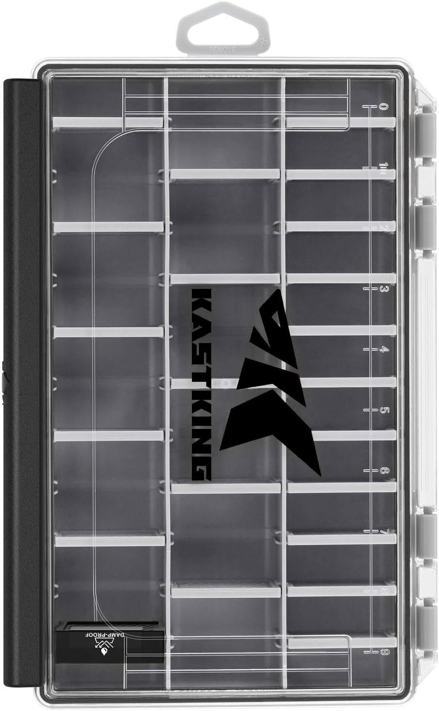 KastKing HyperSeal Waterproof Tackle Box, 3600*1 Tackle Trays, Fishing ...