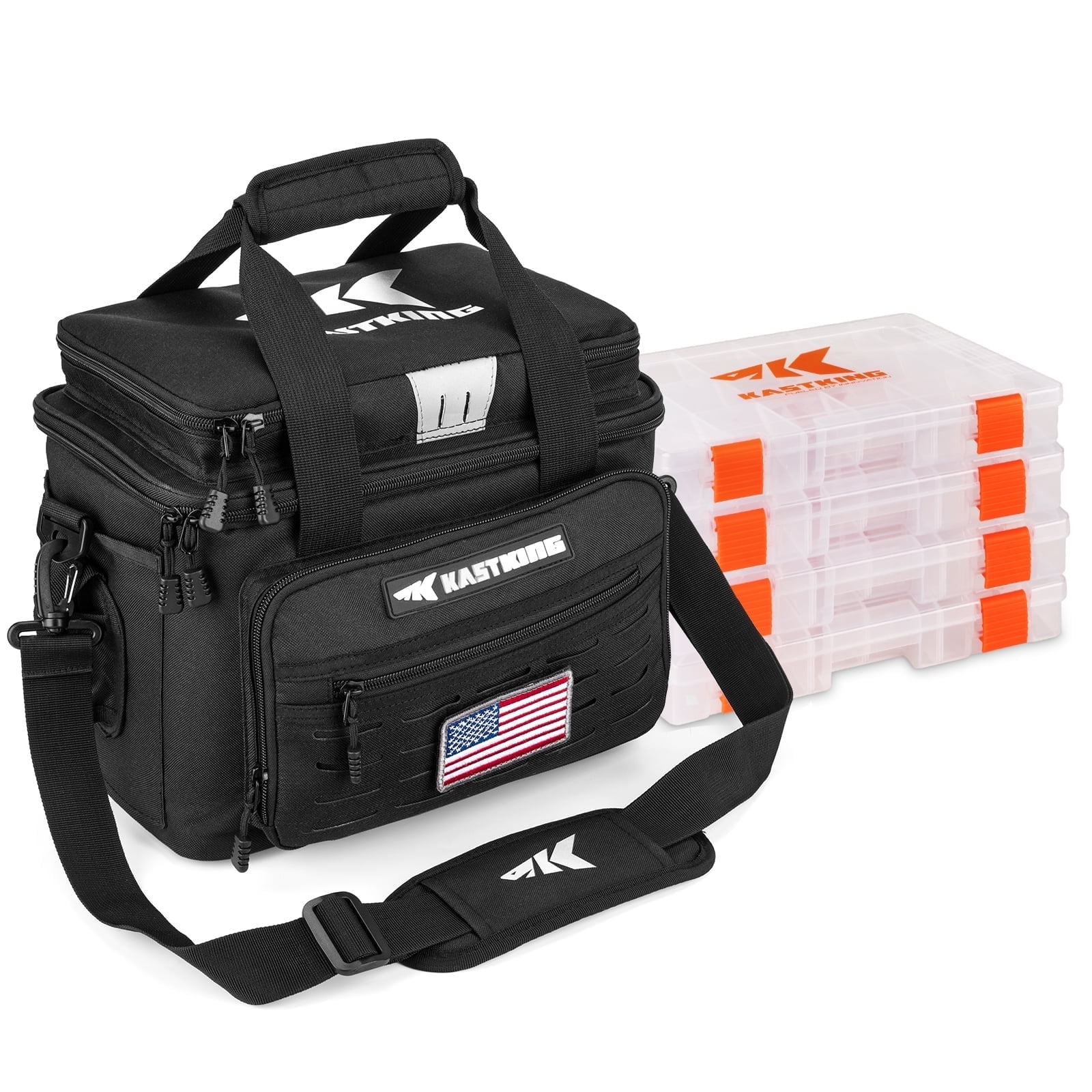 KastKing Fishing Tackle Bags - Water Resistant Material - Fishing Gear ...