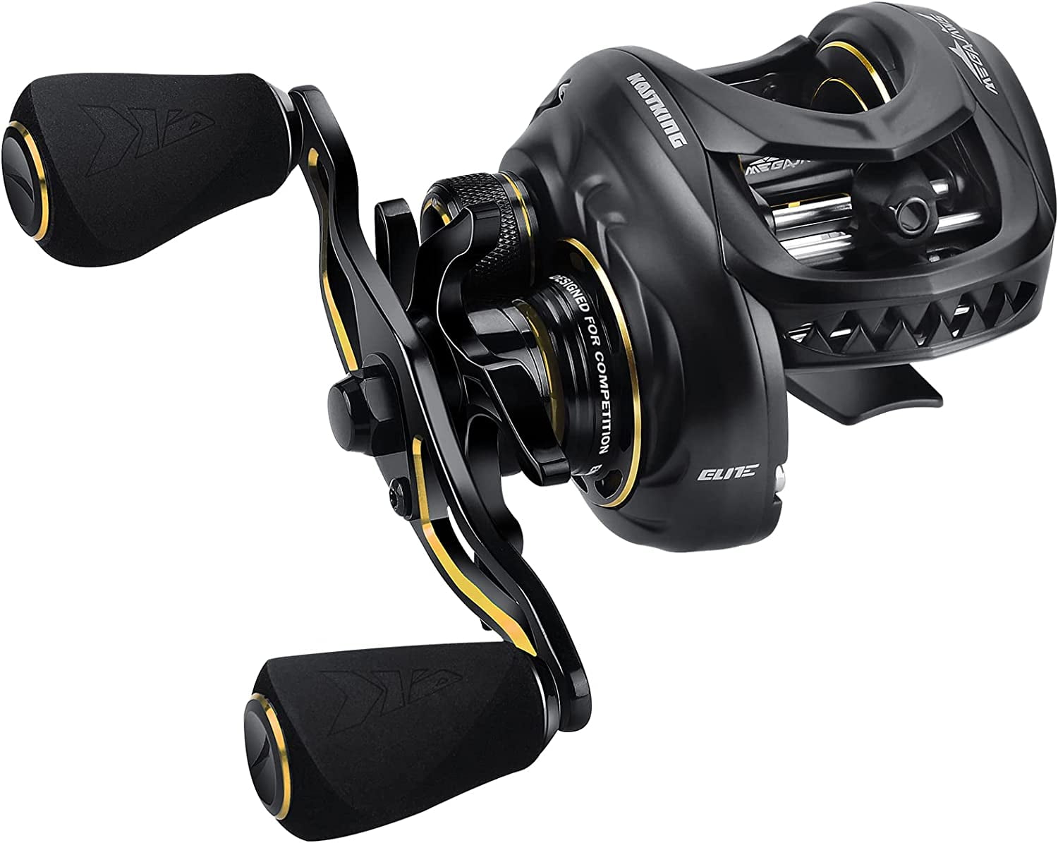 KastKing MegaJaws Elite Baitcasting Reels, Patented AMB System ...