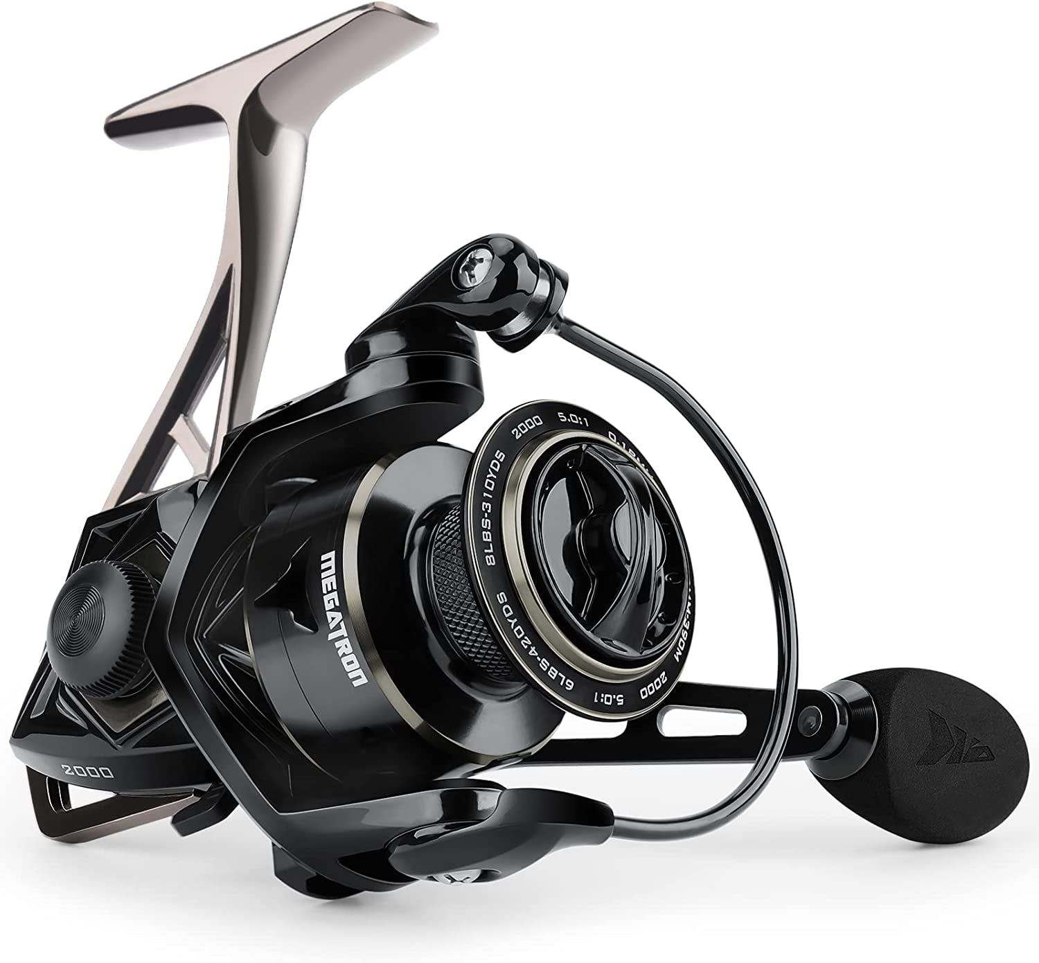 KastKing Spinning ReelRigid Aluminum Frame 7+1 Double-Shielded ...