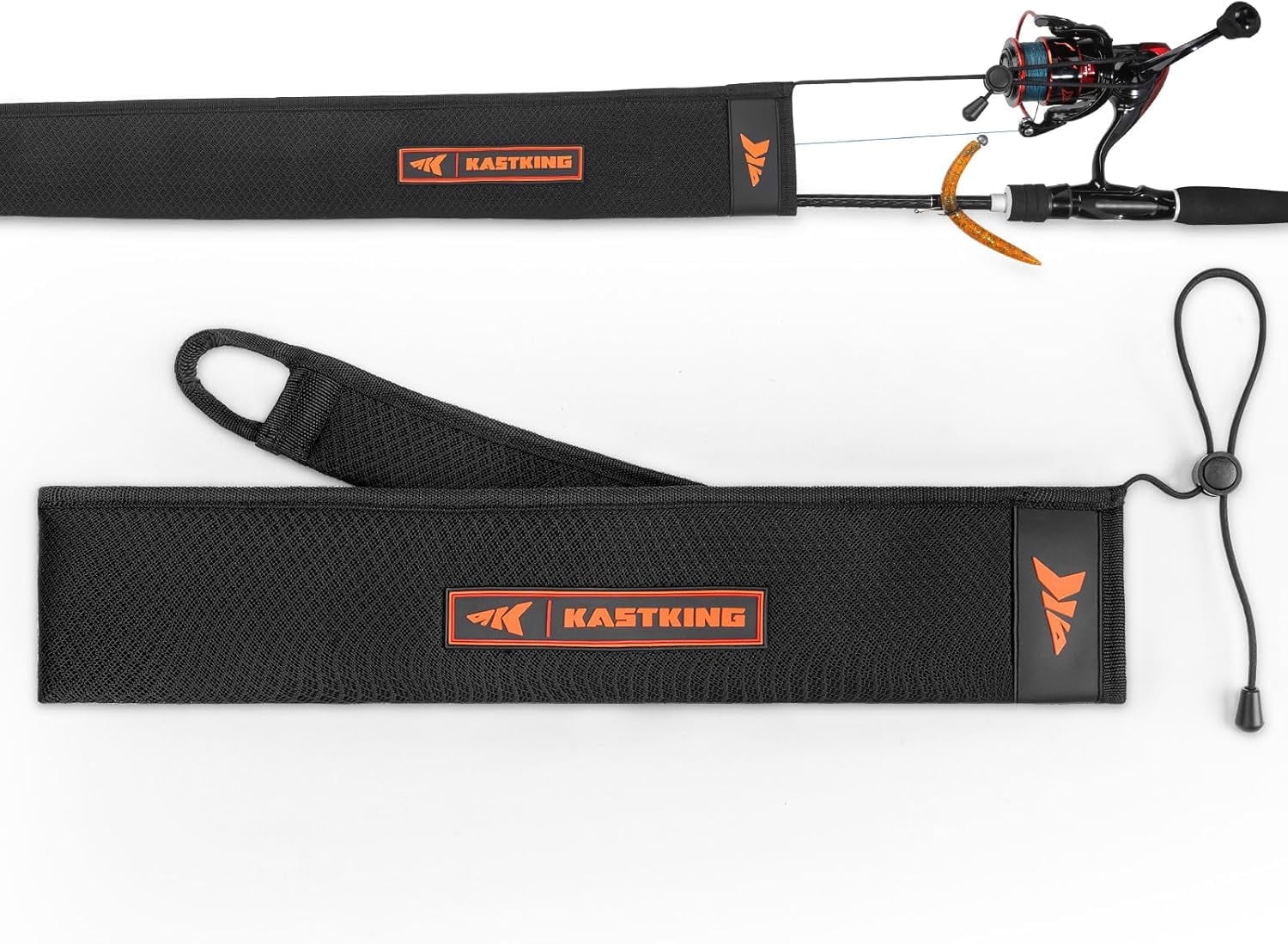 KastKing MeshGuard Rod Socks, Fishing Rod Sleeve, Neoprene Fishing Pole ...