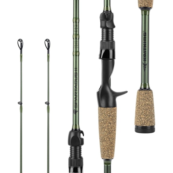 KastKing Fishing Rods - IM6 Graphite Blanks Casting & Spinning Rods, 2 ...