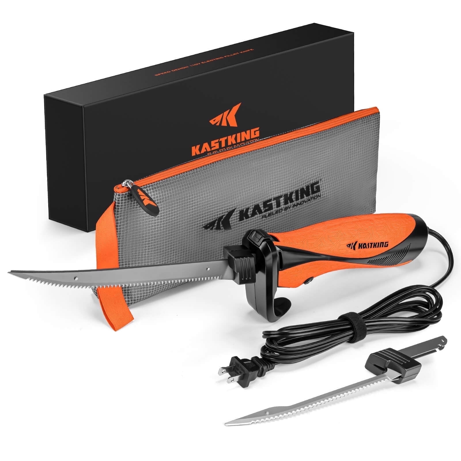 "KastKing Cordless Electric Fillet Knife, High Torque Motor, 7 ...