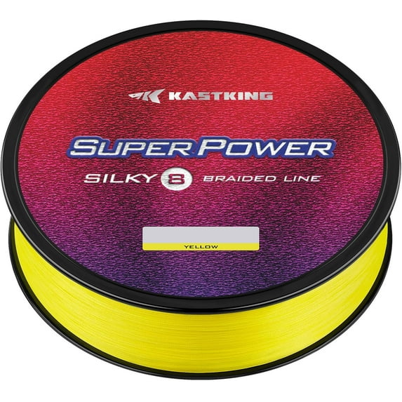 KastKing SuperPower Braided Fishing Line - Abrasion Resistant Braided ...