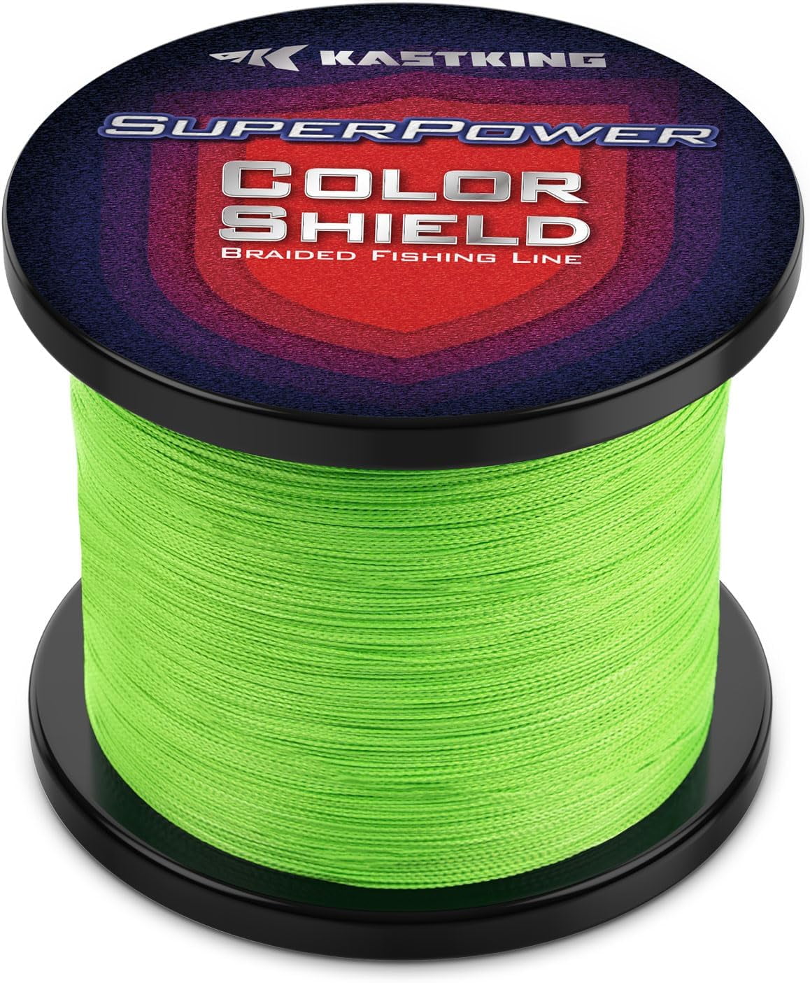 KastKing Superpower ColorShield Braided Fishing Line - Colorfast ...