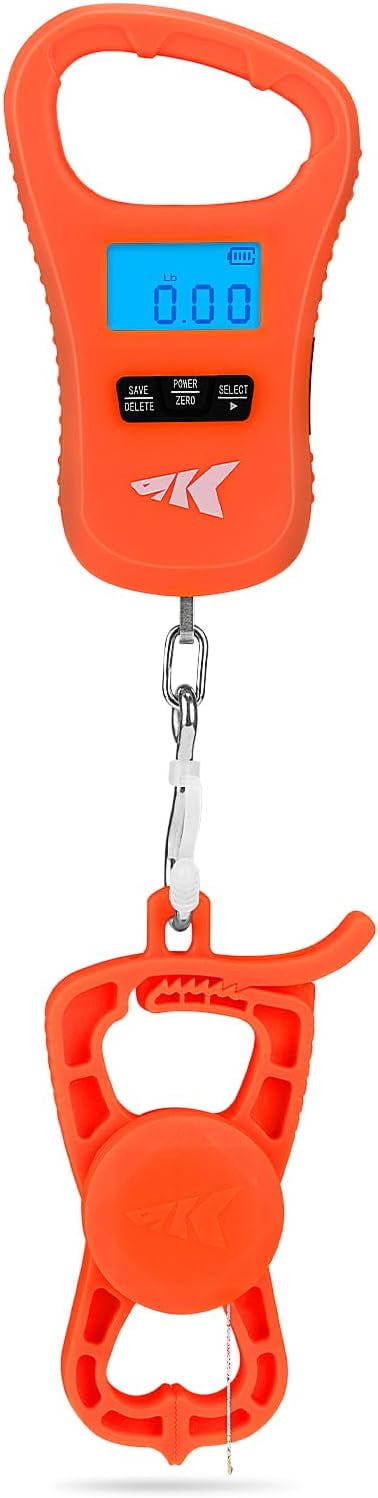 KastKing ToughTide Fishing Scale, USB Charging, 65lb Capacity, Ultra ...