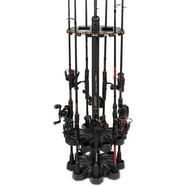 Piranha FD011 Overhead and Wall Mount Fishing Rod Rack, Holds 11 Rods ...