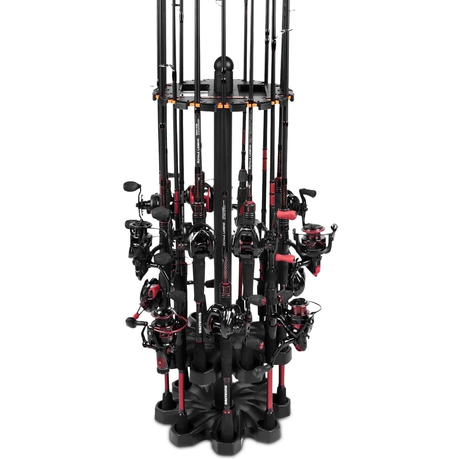 KastKing Fishing Rod Rack -Fishing Pole Rack Holds up to 16 Fishing ...