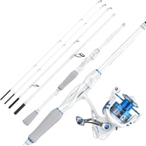 KastKing Twin-Tip Baitcaster Fishing Rod and Reel Combo,Cast-6'8'' Mh ...