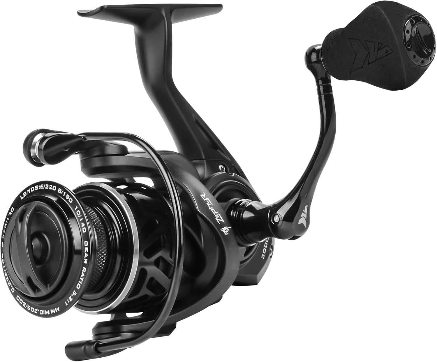KastKing 1000 Spinning Reel Graphite Frame 5.2:1 Gear Ratio 7+1 Ball ...