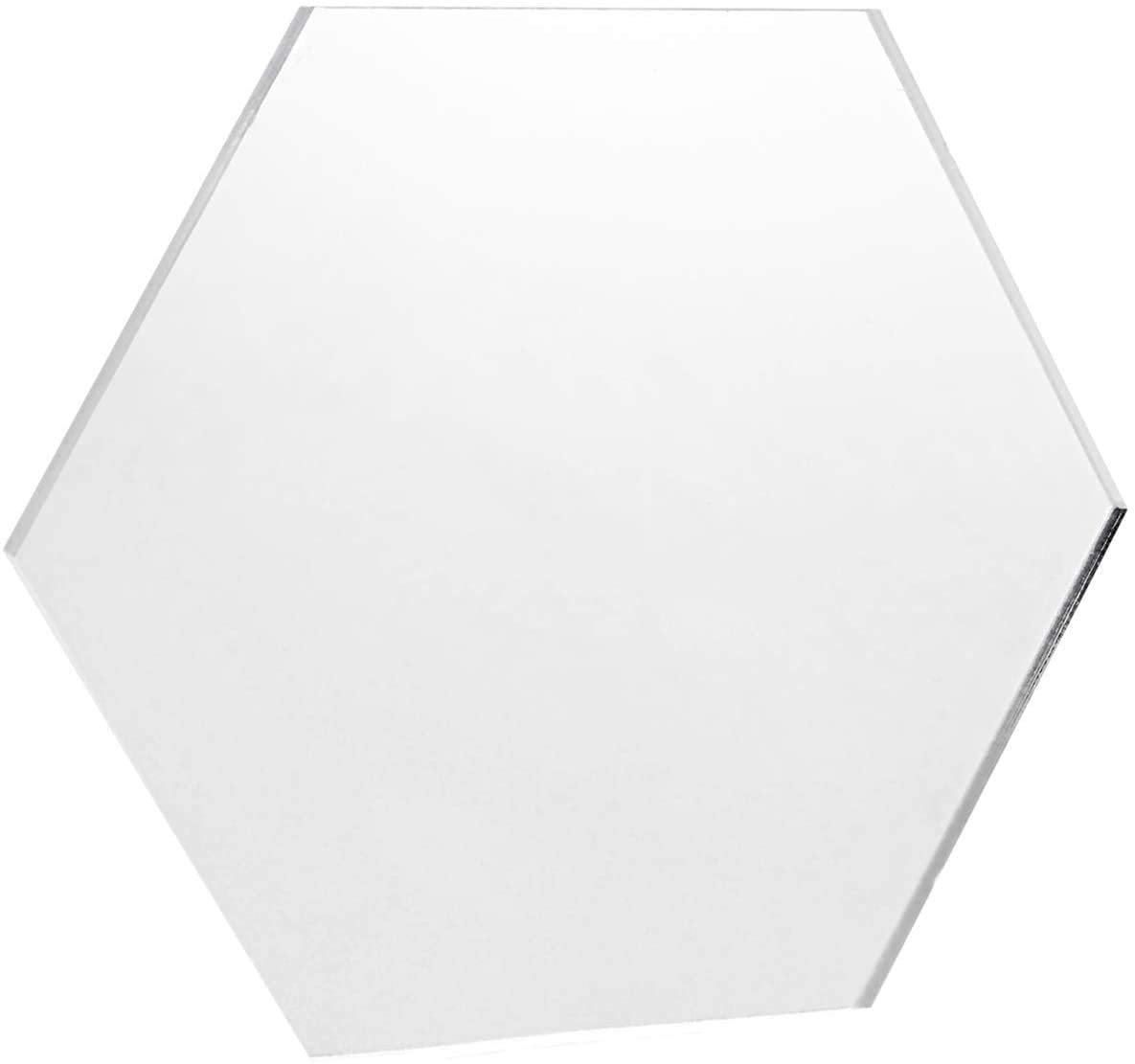 KastLite Clear Acrylic Hexagon | Plexiglass Hexagon with Custom ...
