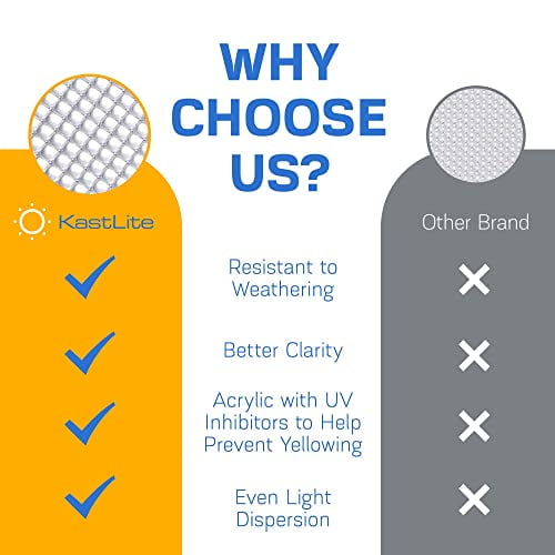 Fluorescent Light Fixture Covers Replacement