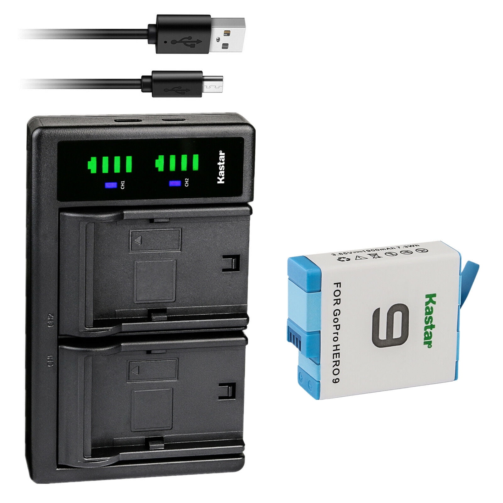 Kastar 1-Pack 3.85V 1900mAh Battery and LTD2 USB Charger Compatible ...