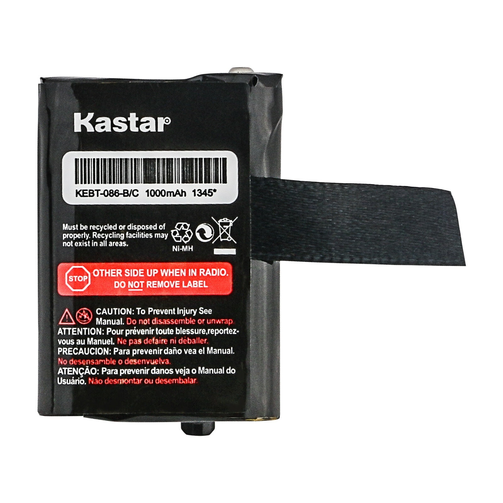 Kastar 1-Pack 53617 KEBT086 Battery Replacement for Motorola Two Way ...