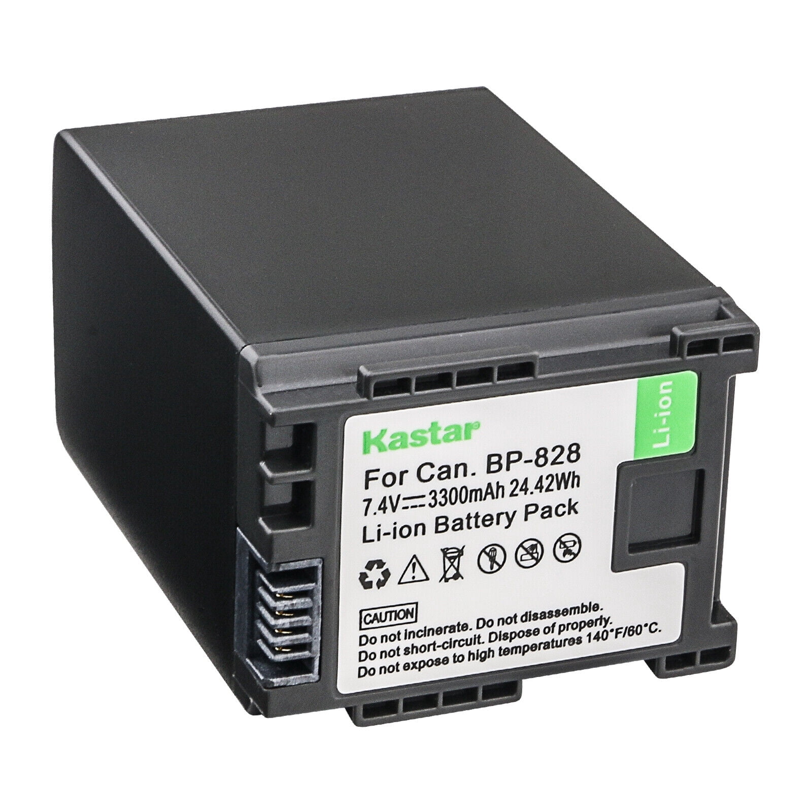Kastar 1-Pack BP-828 Battery 7.4V 3300mAh Replacement for Canon XF400 ...