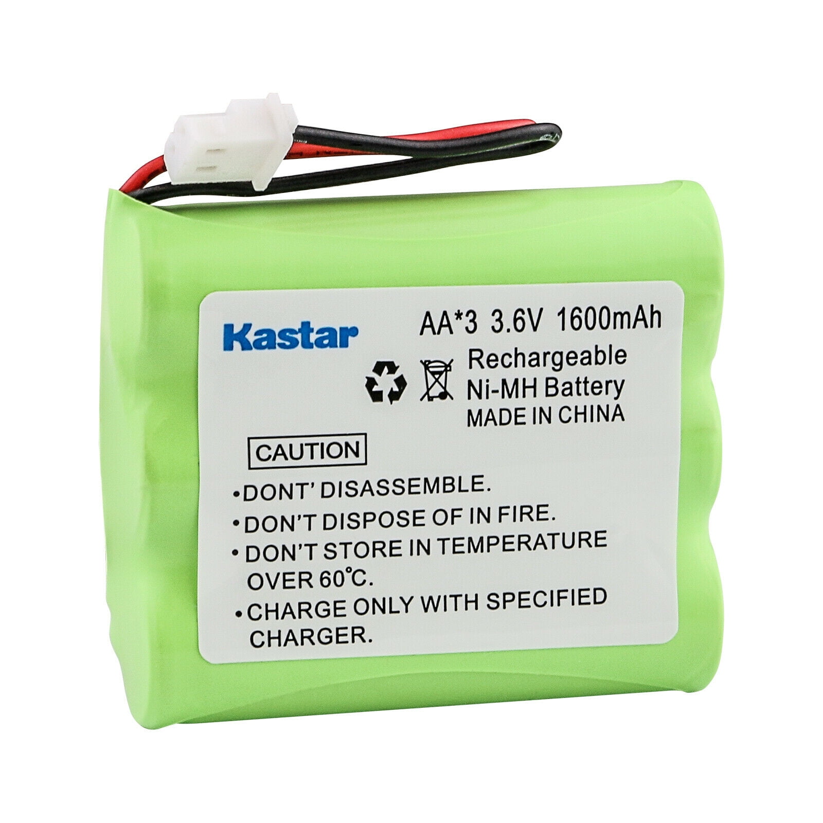 Kastar 1-Pack Battery 3.6V 1600mAh Replacement for Panasonic KX-TD7894 ...