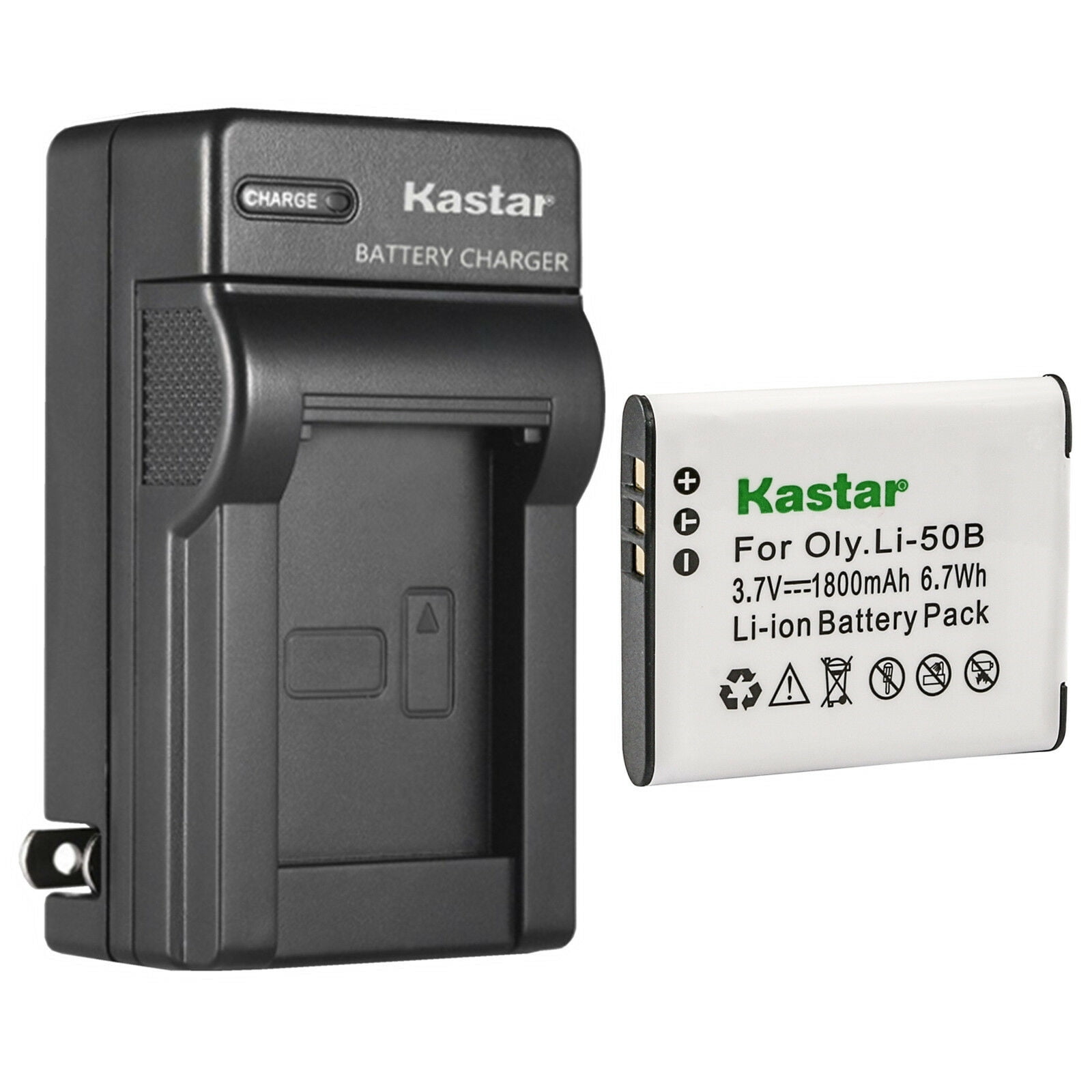 Kastar 1-Pack Battery and AC Wall Charger Replacement for Kodak LB-050 ...