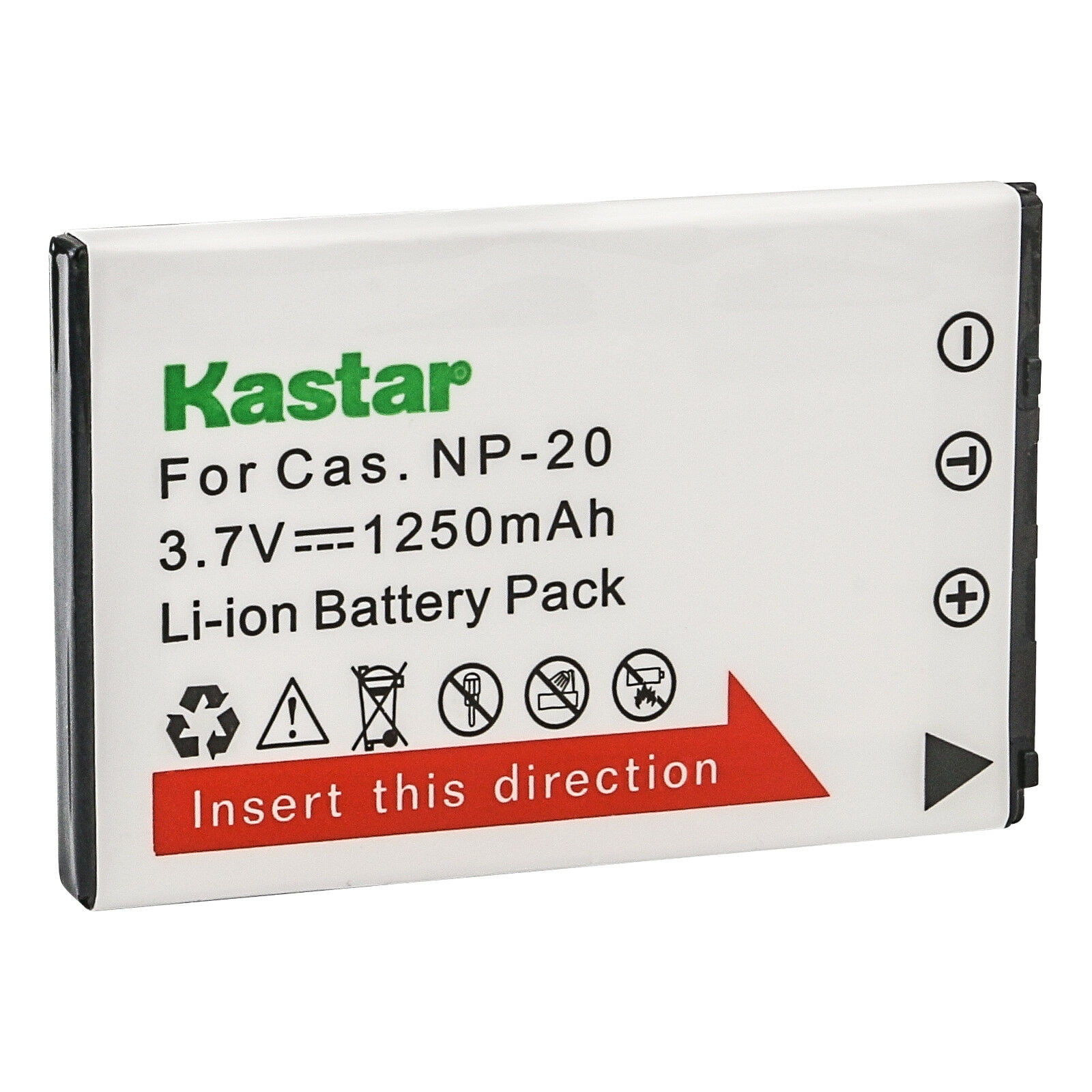 Kastar 1-Pack Battery CNP-20 Replacement for Casio NP-20 NP20 CNP-20 ...