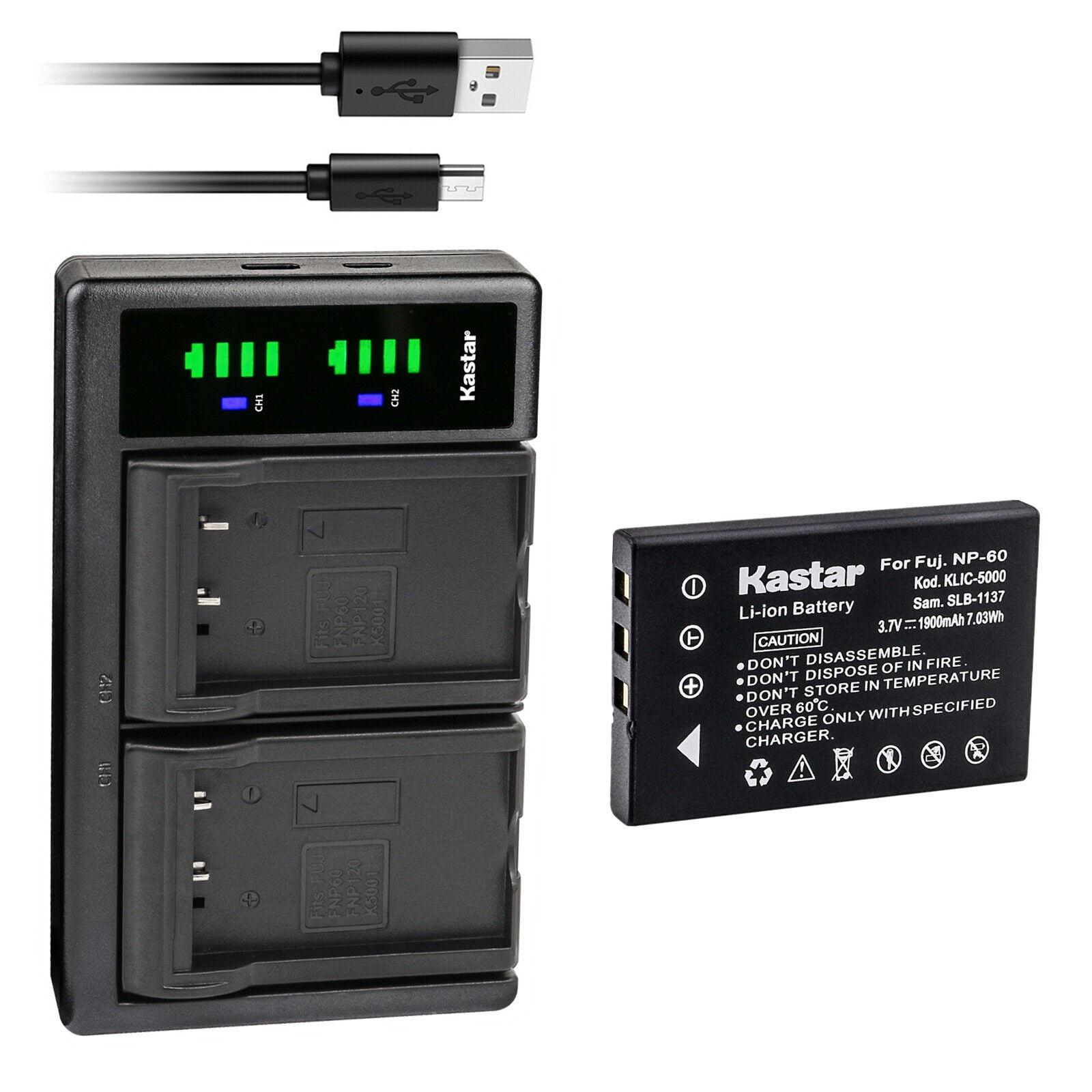 Kastar 1-Pack Battery and LTD2 USB Charger Replacement for URC MX 980 ...
