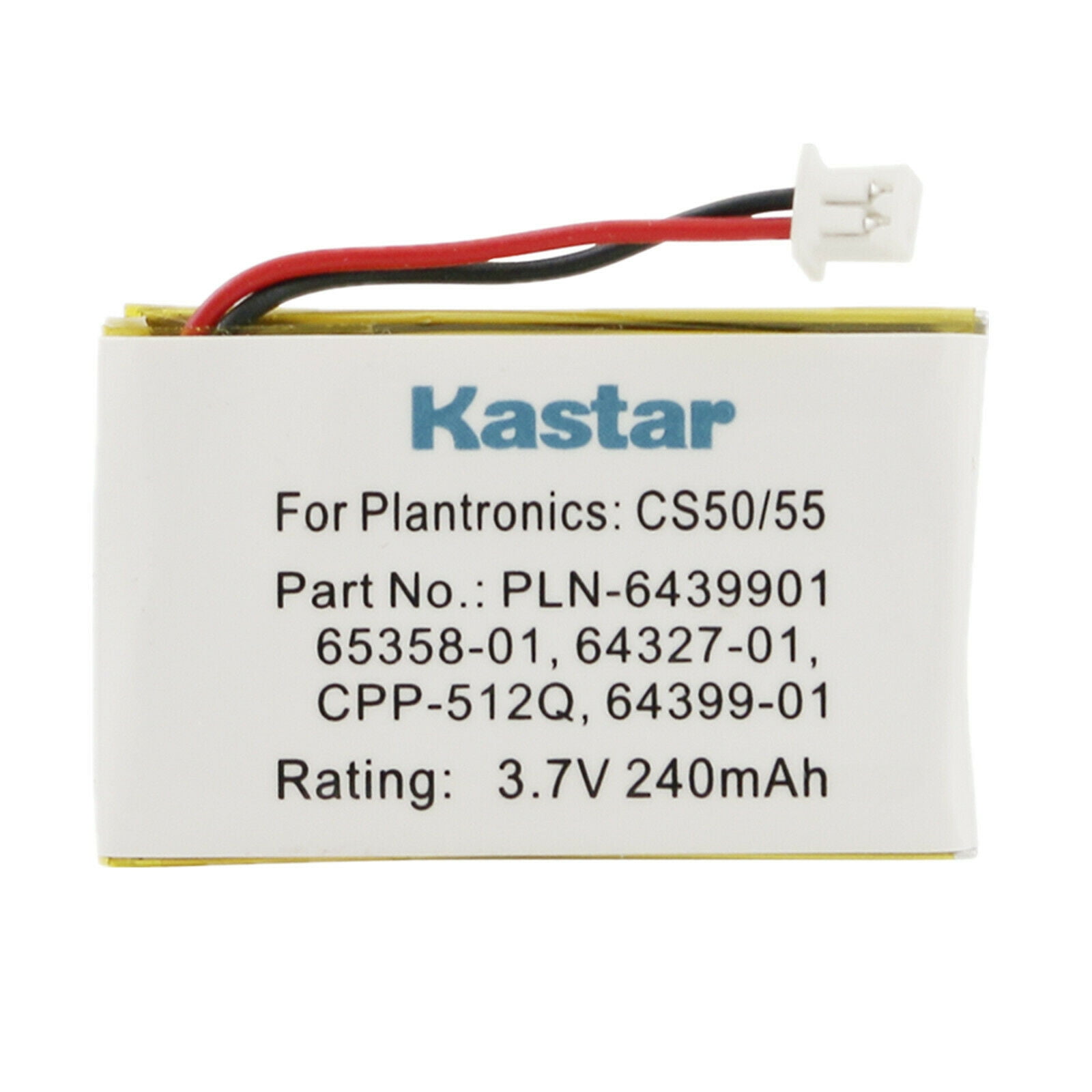 Kastar 1-Pack Battery Replacement for Avaya AWH-55 AWH-65 CS361 CS361N CS-50 CS50 CS50USB CS50 ...