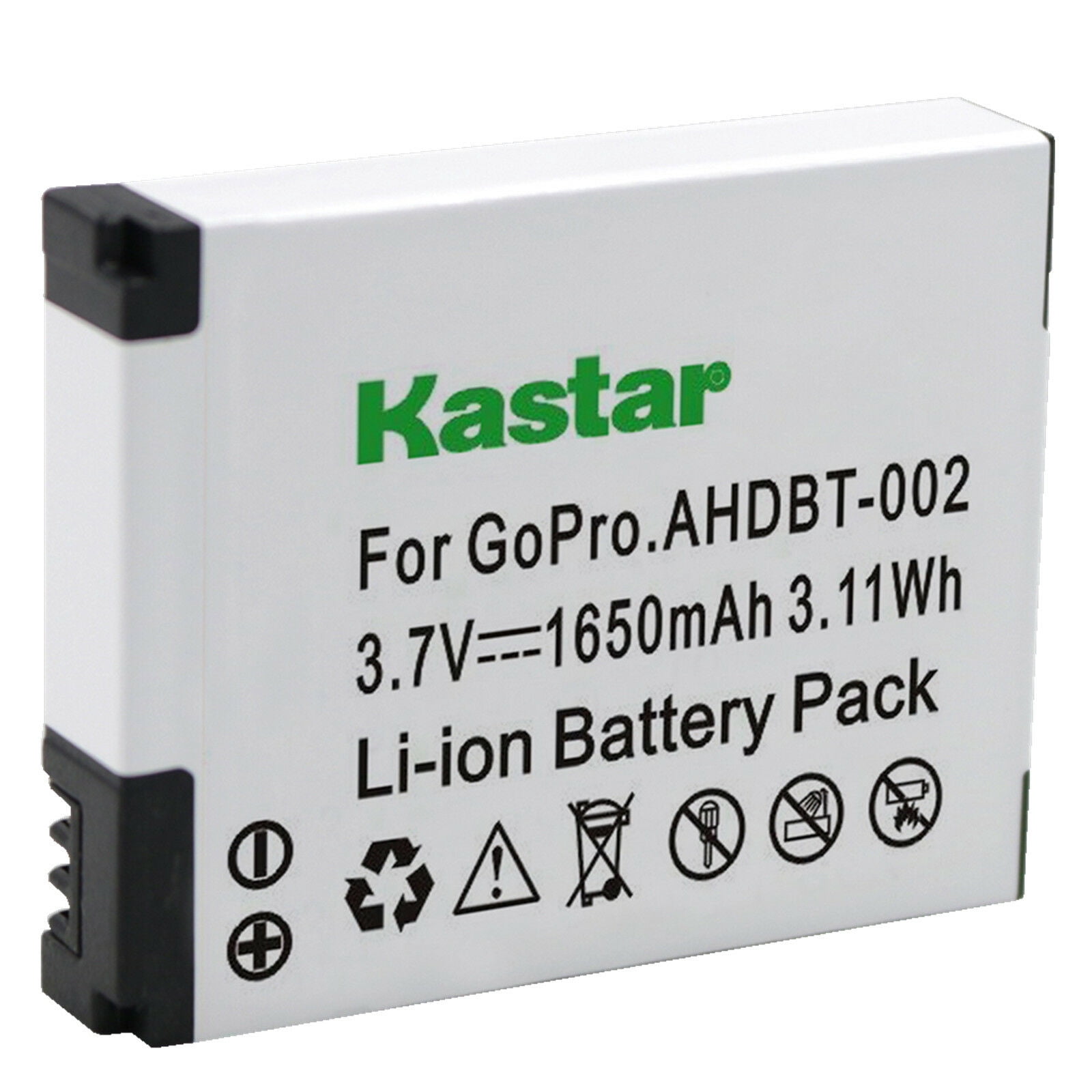 Kastar 1-Pack Battery Replacement for Gopro HD Motorsports HERO, Gopro ...