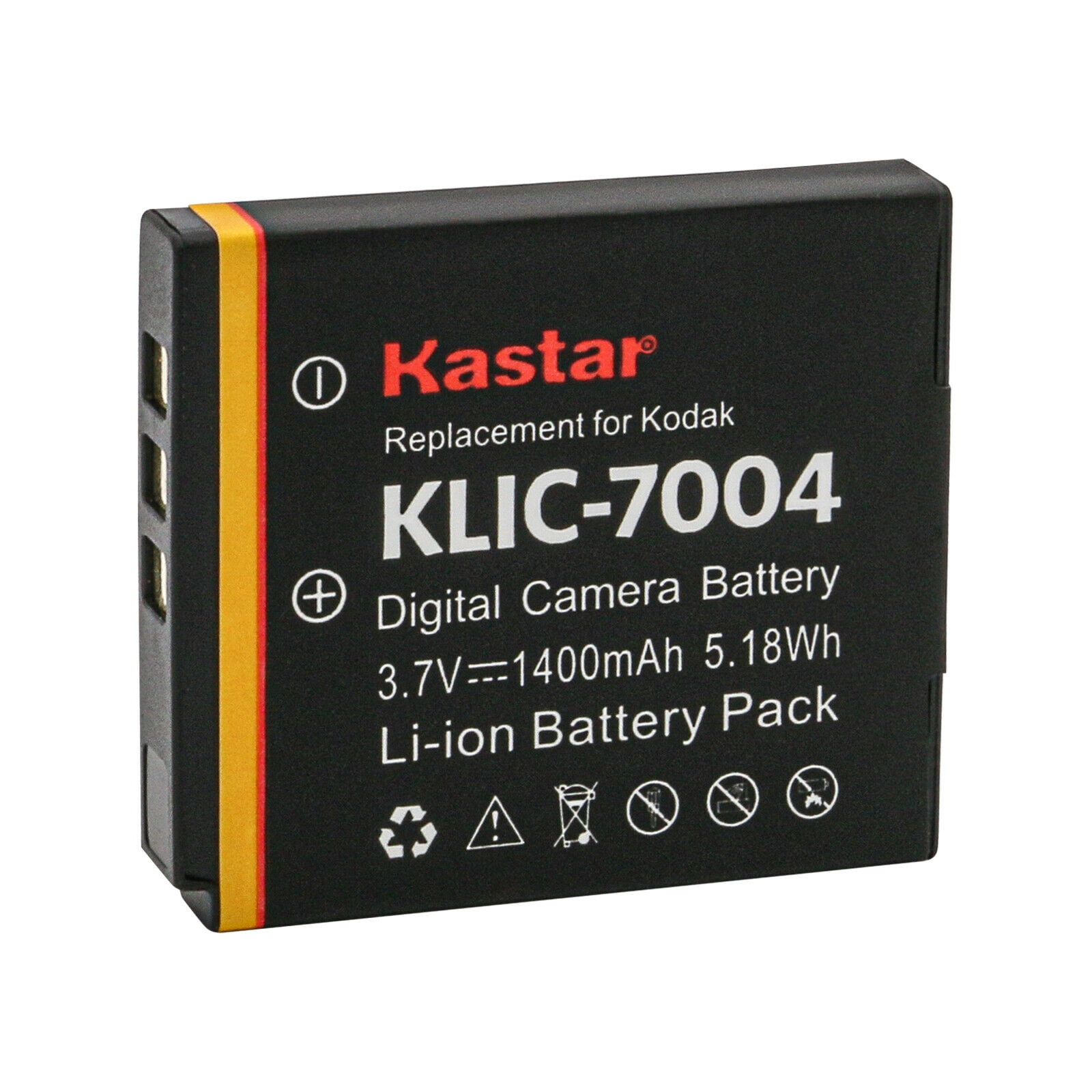 Kastar 1-Pack Battery Replacement for Kodak KLIC-7004 K7004 Battery ... Kastar 1-Pack Battery Replacement for Kodak KLIC-7004 K7004 Battery ...