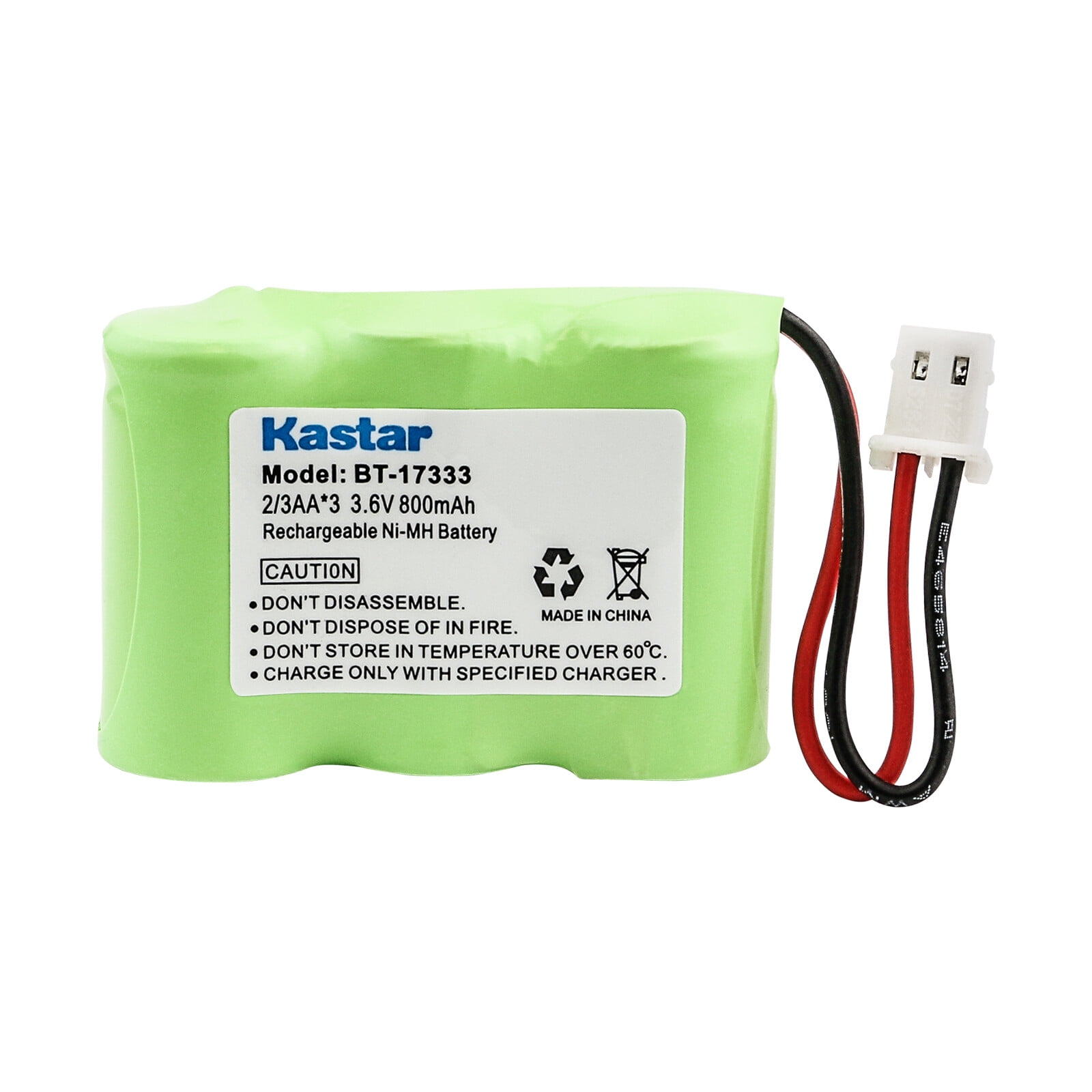 Kastar 1-Pack Battery Replacement for GE GE 52320, GP GP40AAK3BMX ...