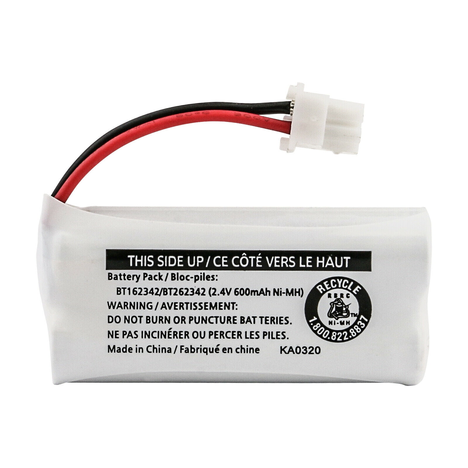 Kastar 1-Pack Battery Replacement for Vtech CS6400 CS6409 CS6419 CS6419 ...