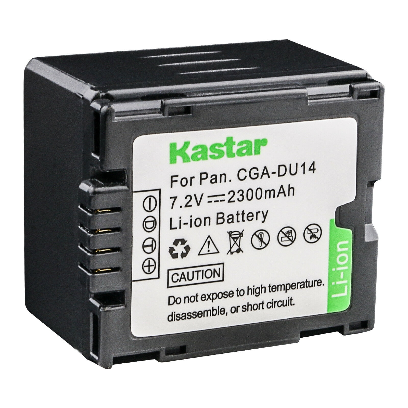 Kastar 1-Pack CGA-DU14 Battery Replacement for Panasonic CGA-DU06 CGA ...
