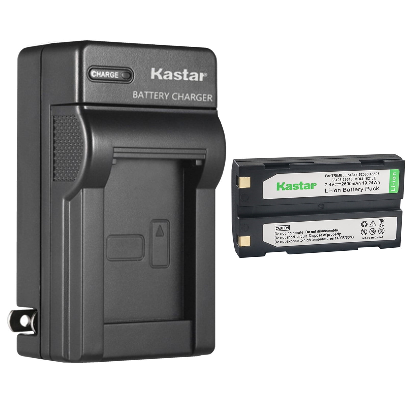 Kastar 1-Pack Ei-D-Li1 Battery and AC Wall Charger Replacement for ...