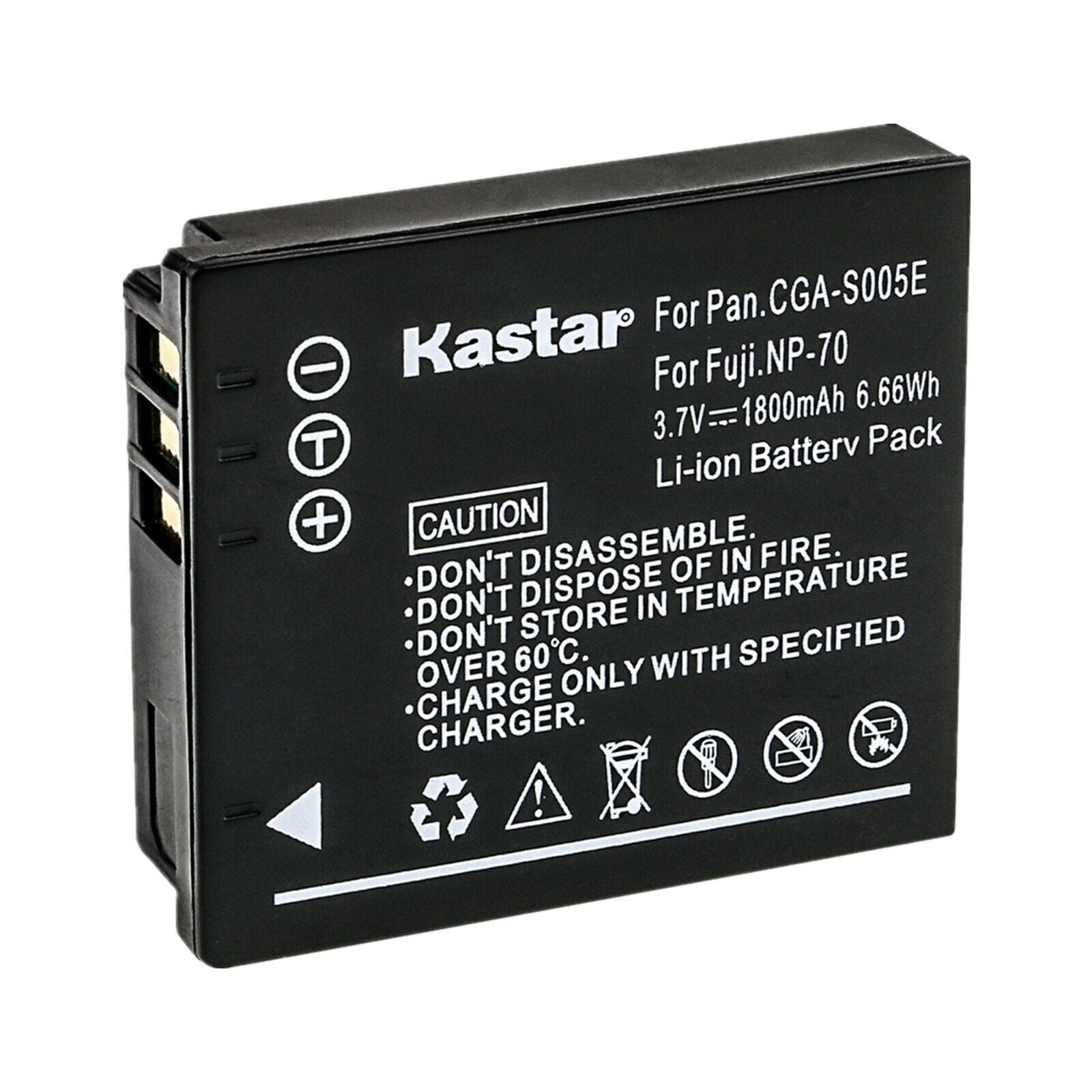Kastar 1-Pack FNP-70 Battery for Fujifilm, BC-70 Compatible ...