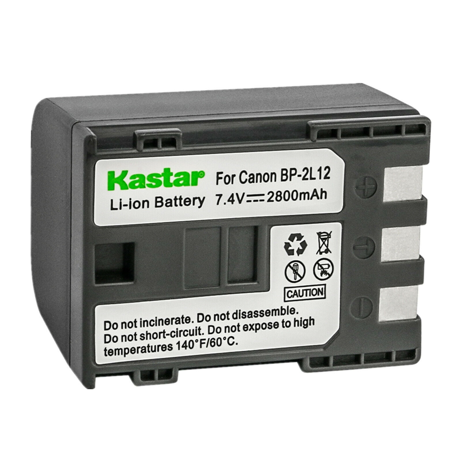 Kastar 1-Pack NB2L12 Battery Replacement for Canon NB-2L, NB-2LH, NB ...