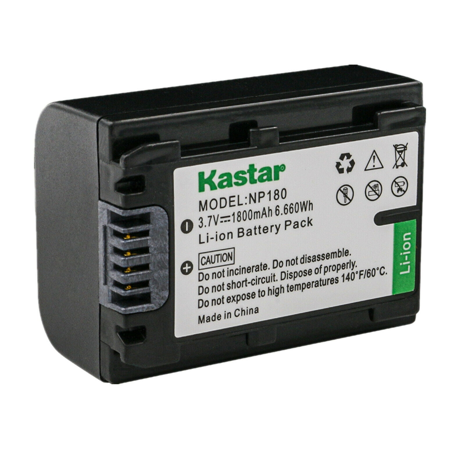 Kastar 1-Pack NP-180 Battery Pack Replacement for Minolta MN2K50NV - 2 ...