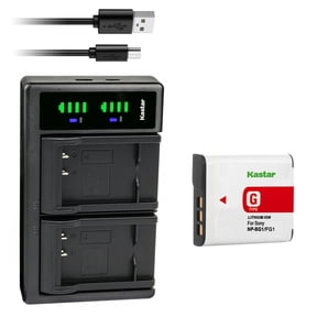 Kastar Battery (X2) & Slim USB Charger for Sony NP_BK1, NPBK1 and ...