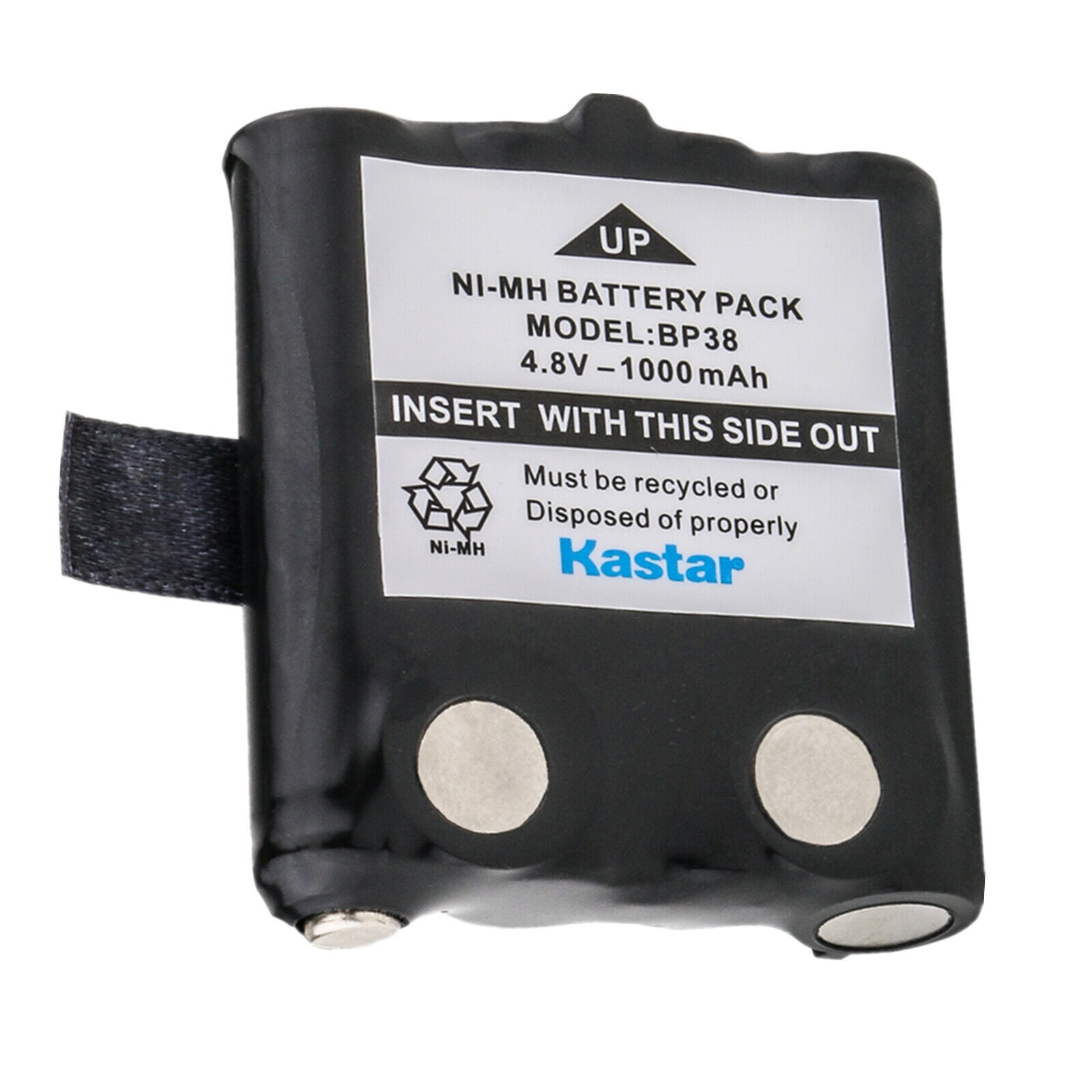 Kastar 1-Pack Ni-MH 4.8V 1000mAh Two-Way Radio Battery Replacement for ...