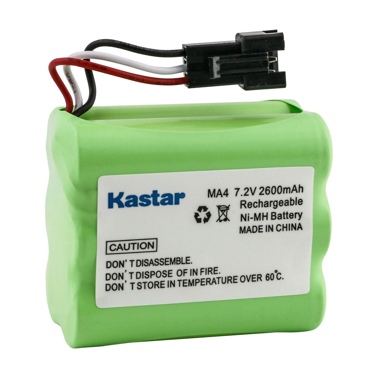 Kastar 1-Pack Ni-MH Battery 7.2V 2600mAh Replacement for Tivoli PAL ...