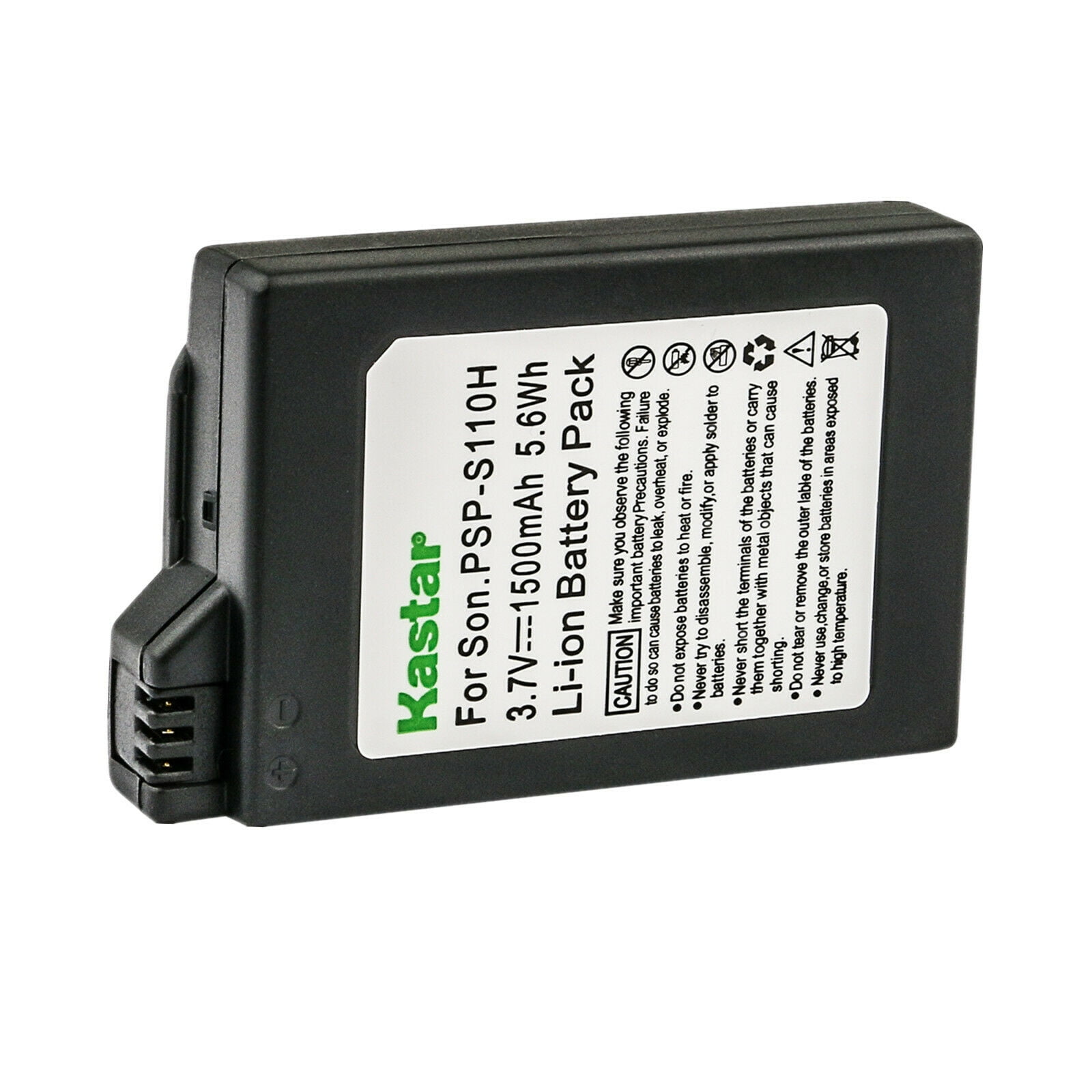 Kastar 1-Pack PSP-110 Battery Replacement for Sony PSP-110 PSP110 ...