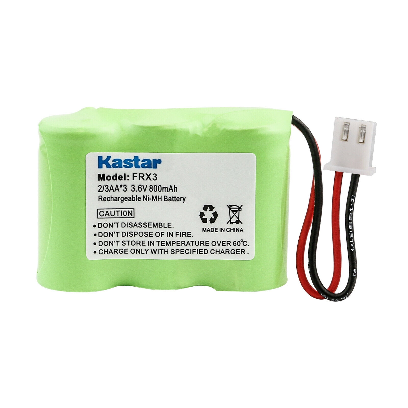 Kastar 1-Pack Rechargeable Ni-MH Battery Compatible with Eton FRX3 Axis ...