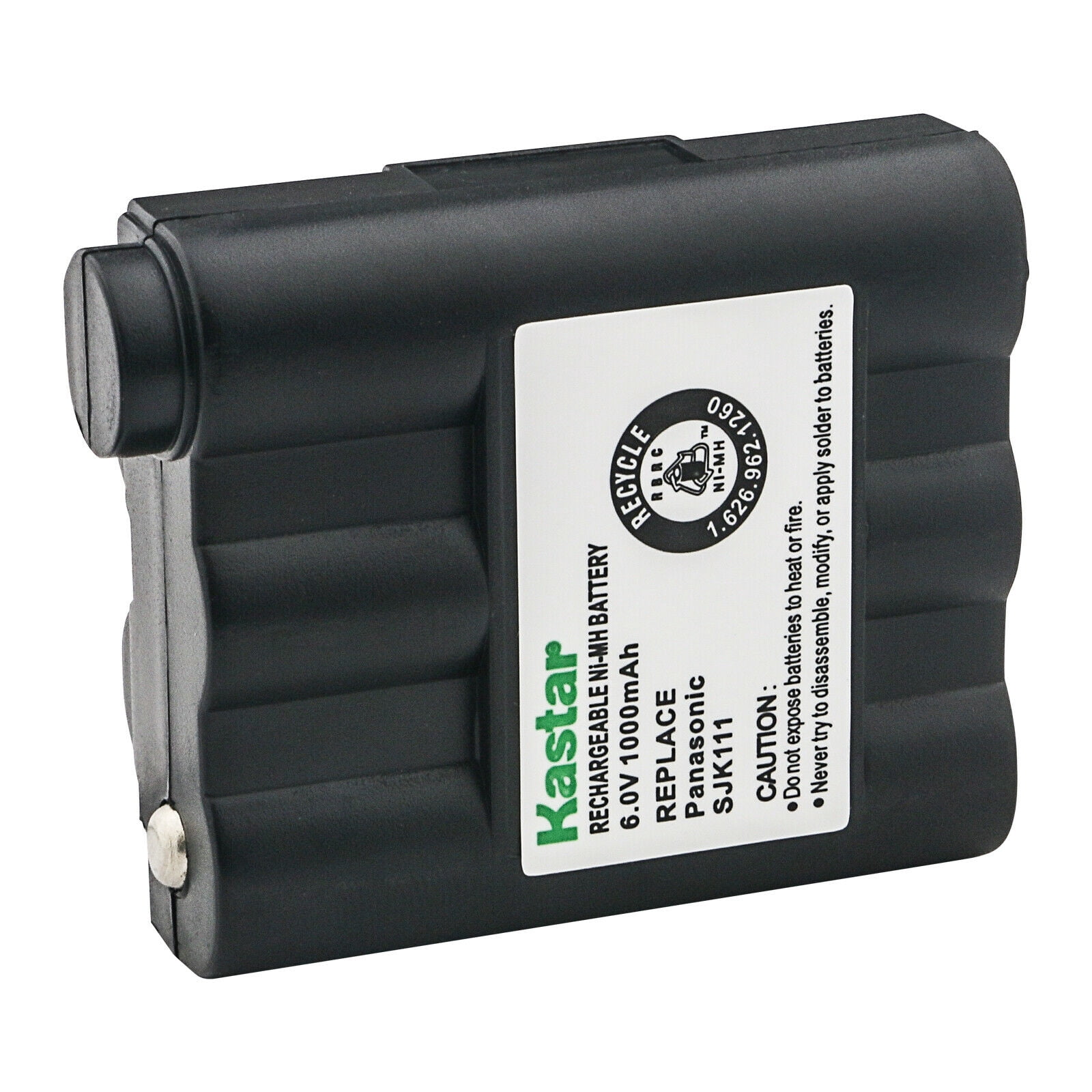 Kastar 1-Pack Two-Way Radio Battery Ni-MH 6V 1000mAh Replacement for ...