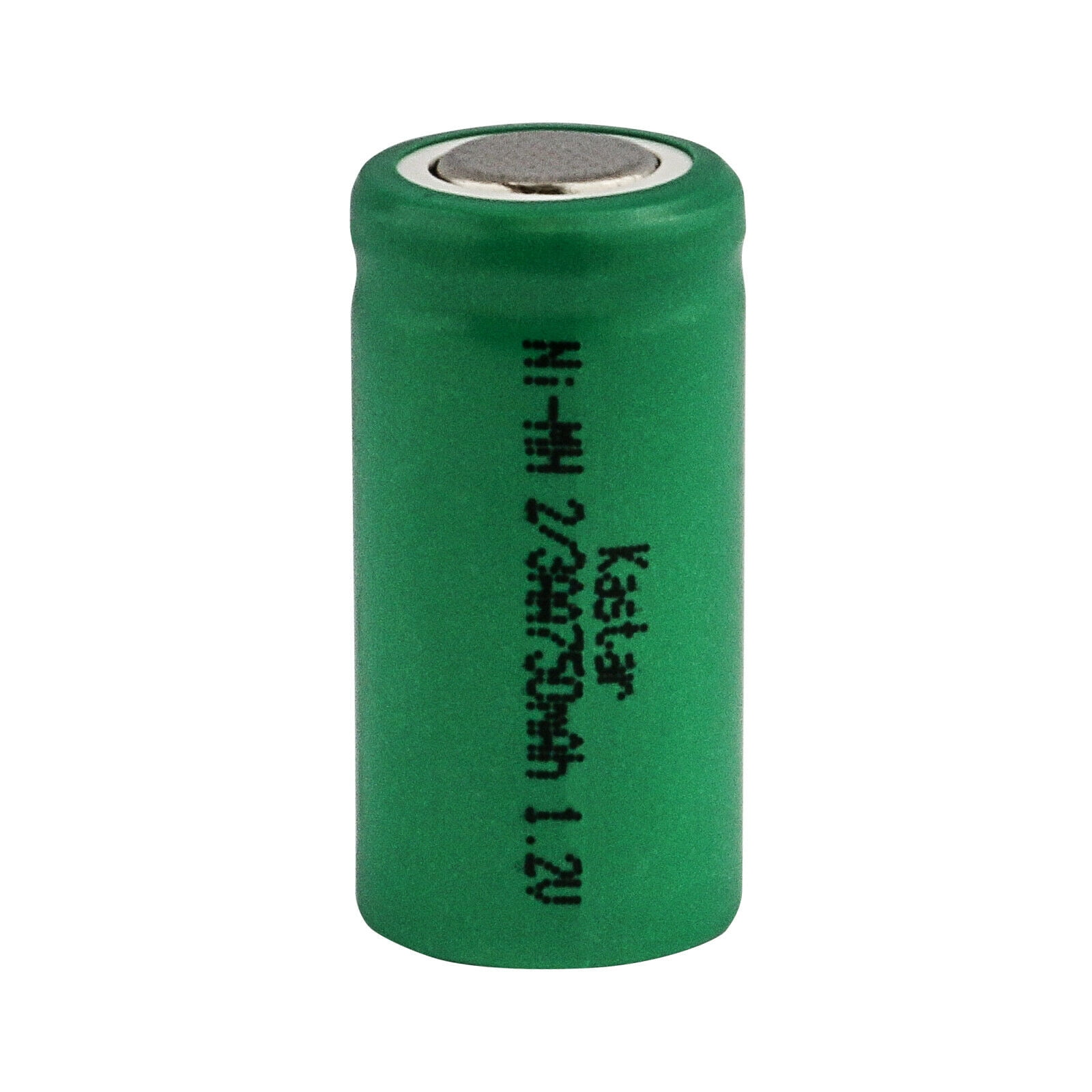 Kastar 2/3AA 1.2V 750mAh Ni-MH Battery, Flat Top, Replacement for Solar Light, DIY Power Packs ...