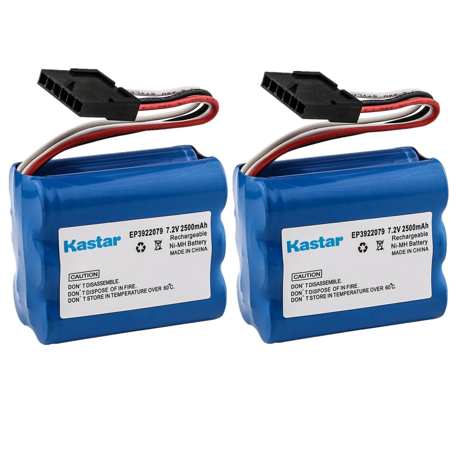 Kastar 2-Pack 7.2V 2500mAh Ni-MH Battery Compatible with Keeler ...