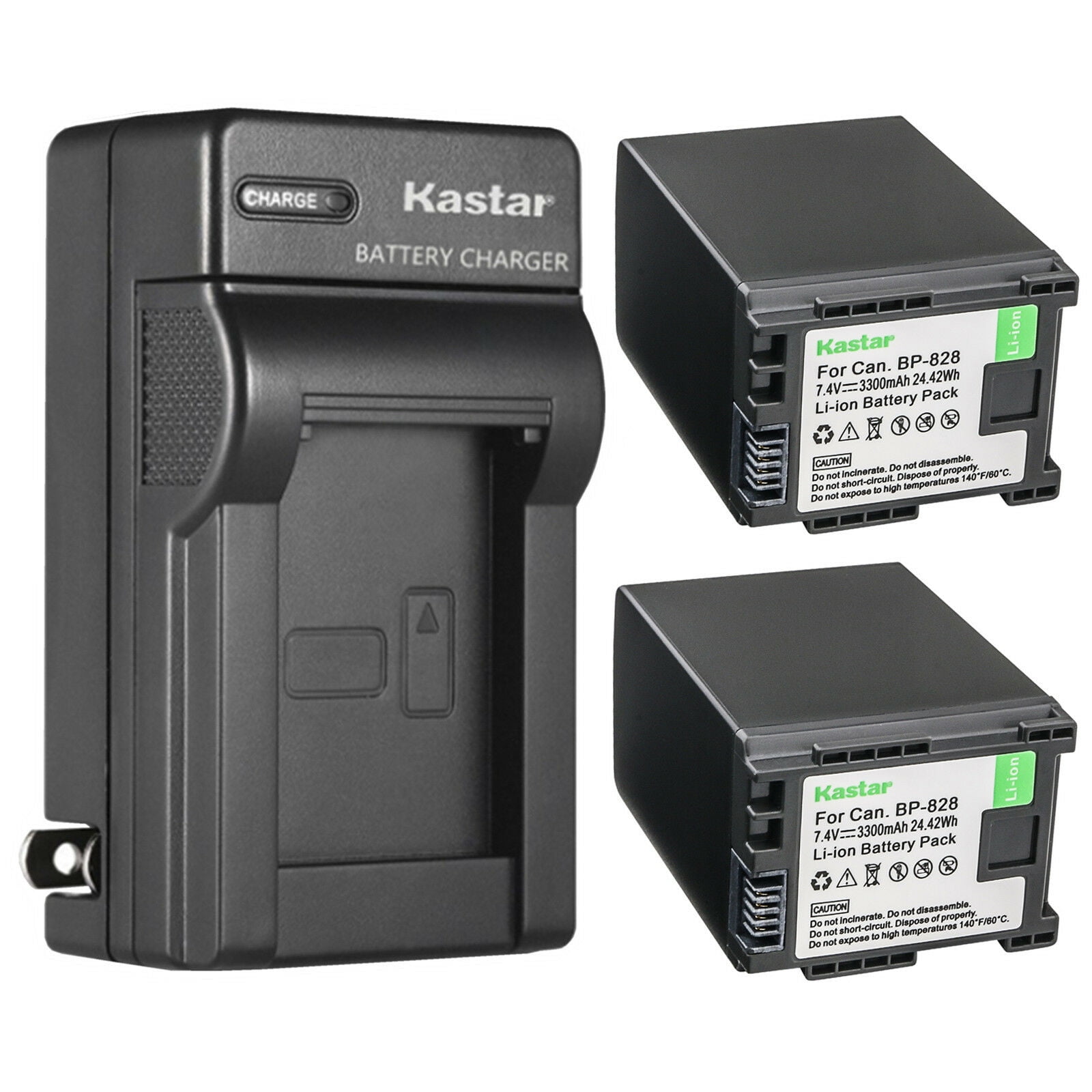 Kastar 2-Pack BP-820 BP-828 Battery and AC Wall Charger Replacement for ...